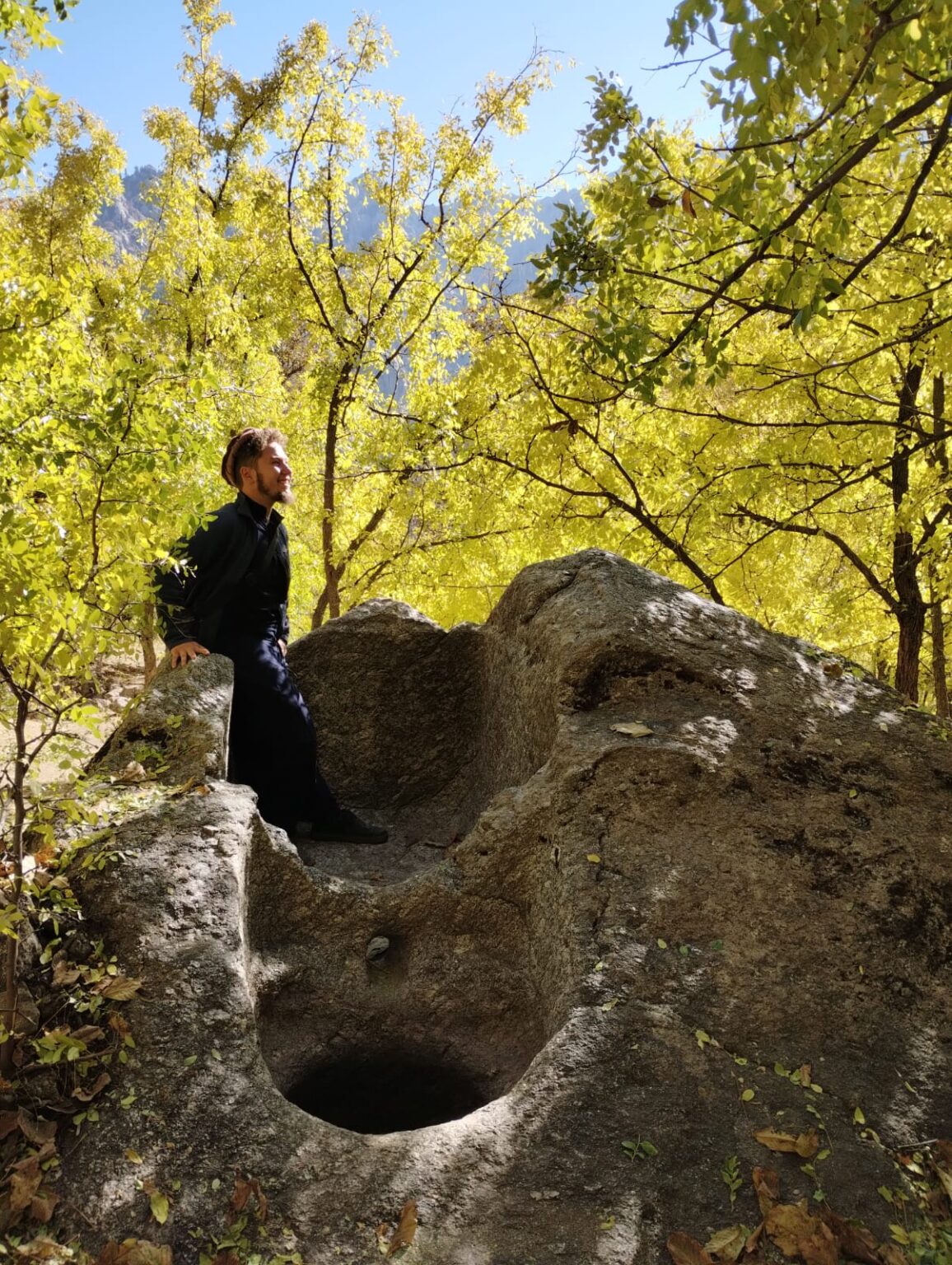 travelling the unknown.